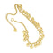 18k Yellow Gold Shell Charm Choker Necklace | CADAR